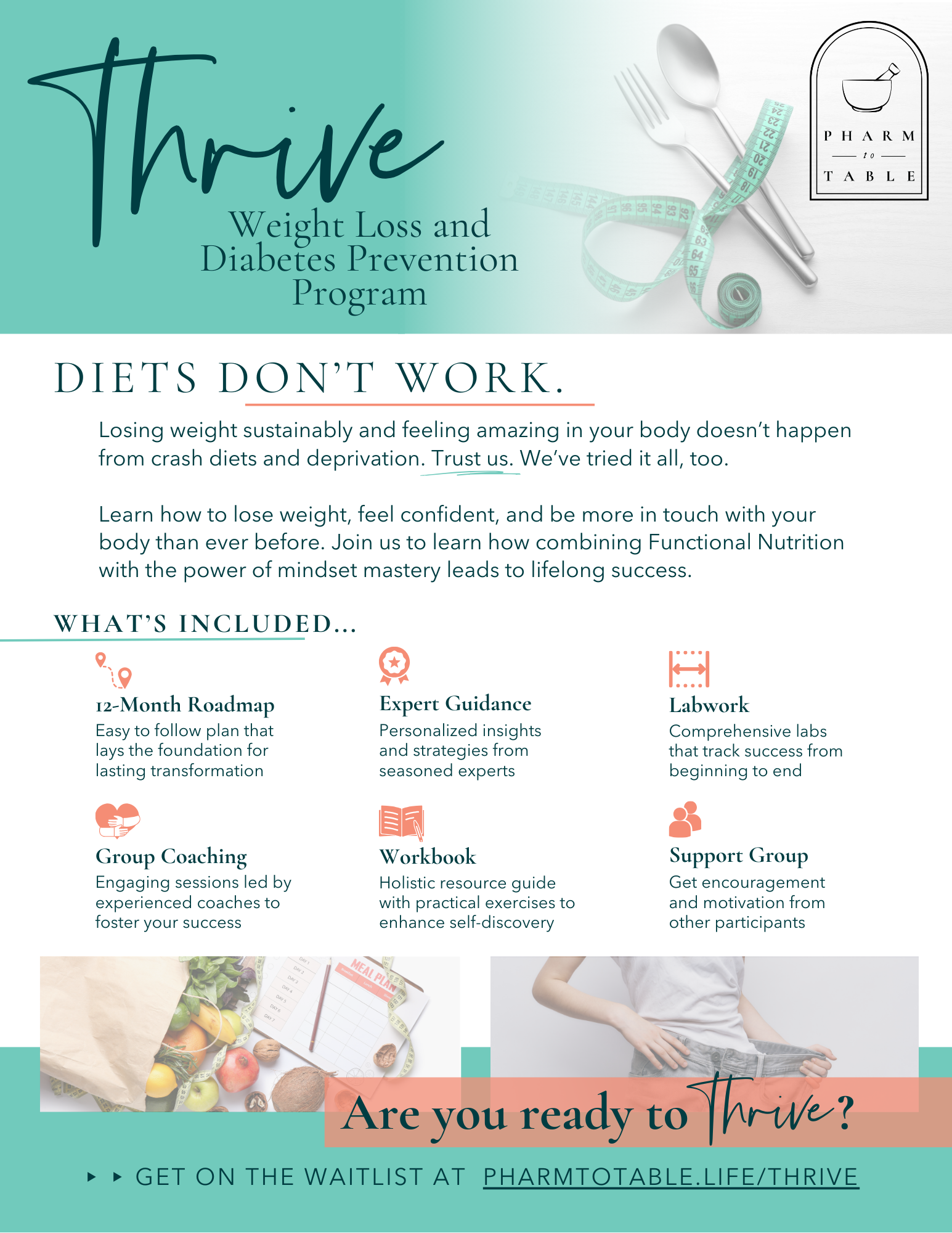 Let's focus on you. Contact PharmD Integrative Health today!